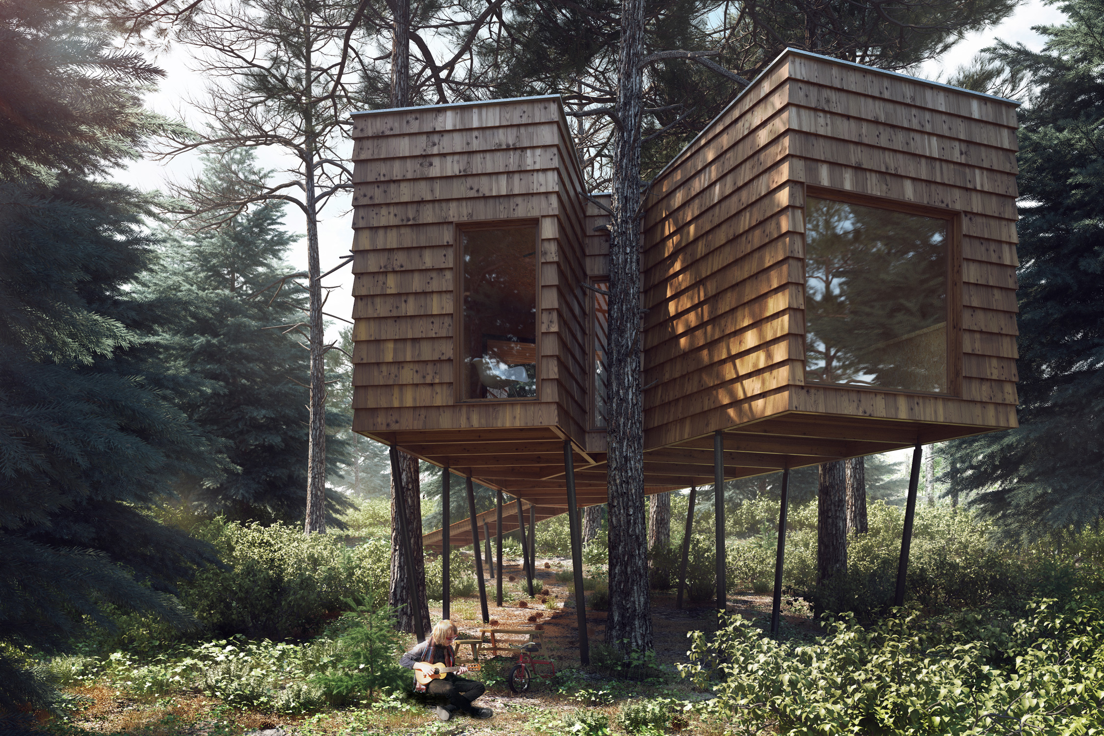 branch tree houses - VIZPARK™