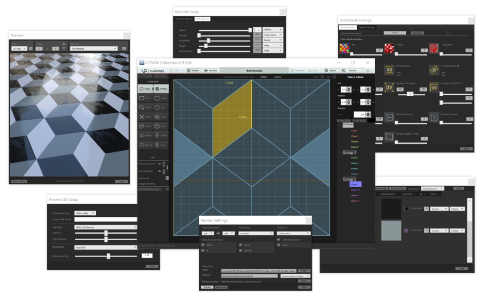 OmniTiles - VIZPARK™
